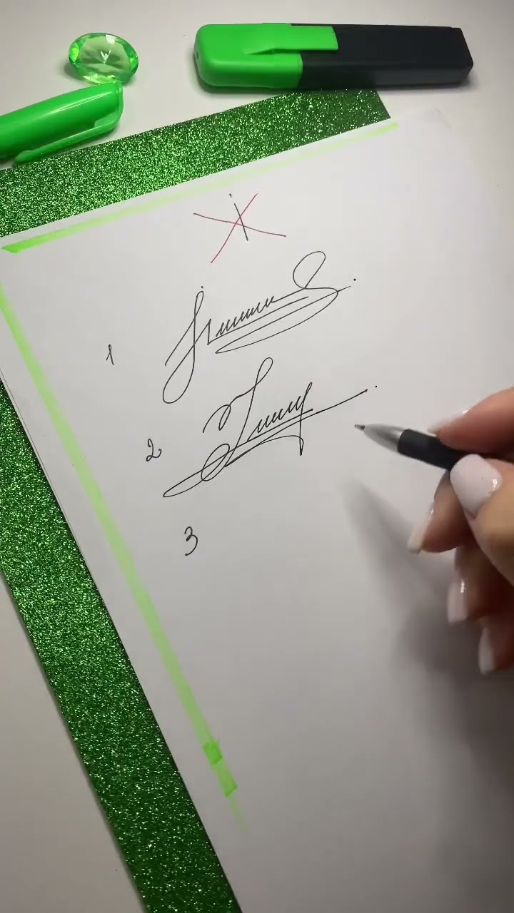 How to sign the letter I? #signature #signatureideas - YouTube