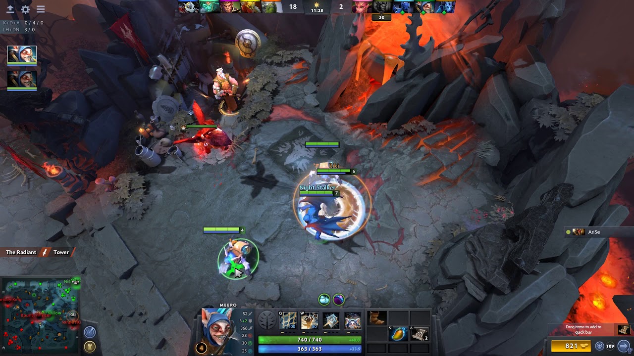 dota 2 low prio - YouTube