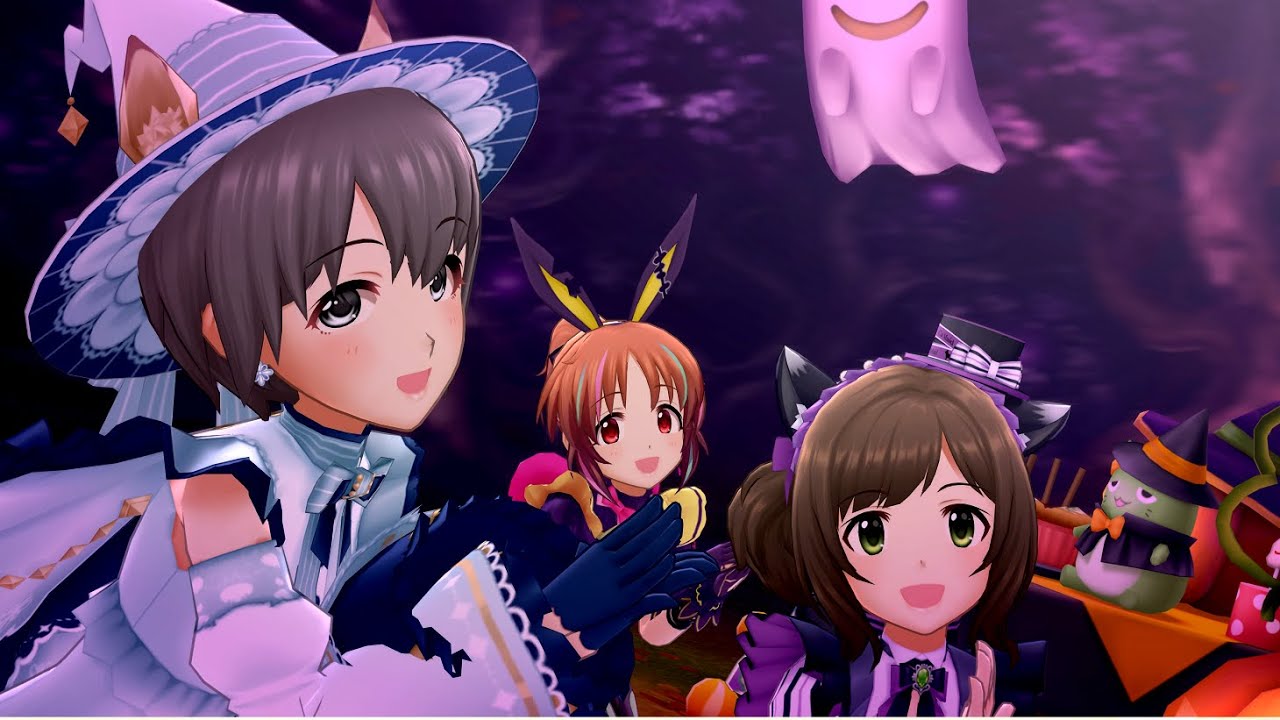 【デレステMV】 「Halloween♥Code」 乙倉悠貴 安部菜々 前川みく - YouTube