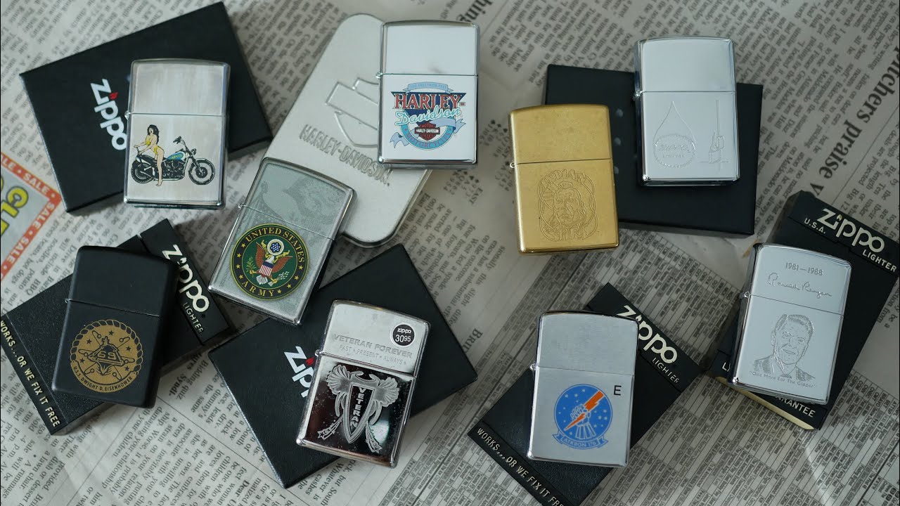 Lô Hàng Zippo Quân Sự USA #zippolighter #zippolighters #zippo - YouTube