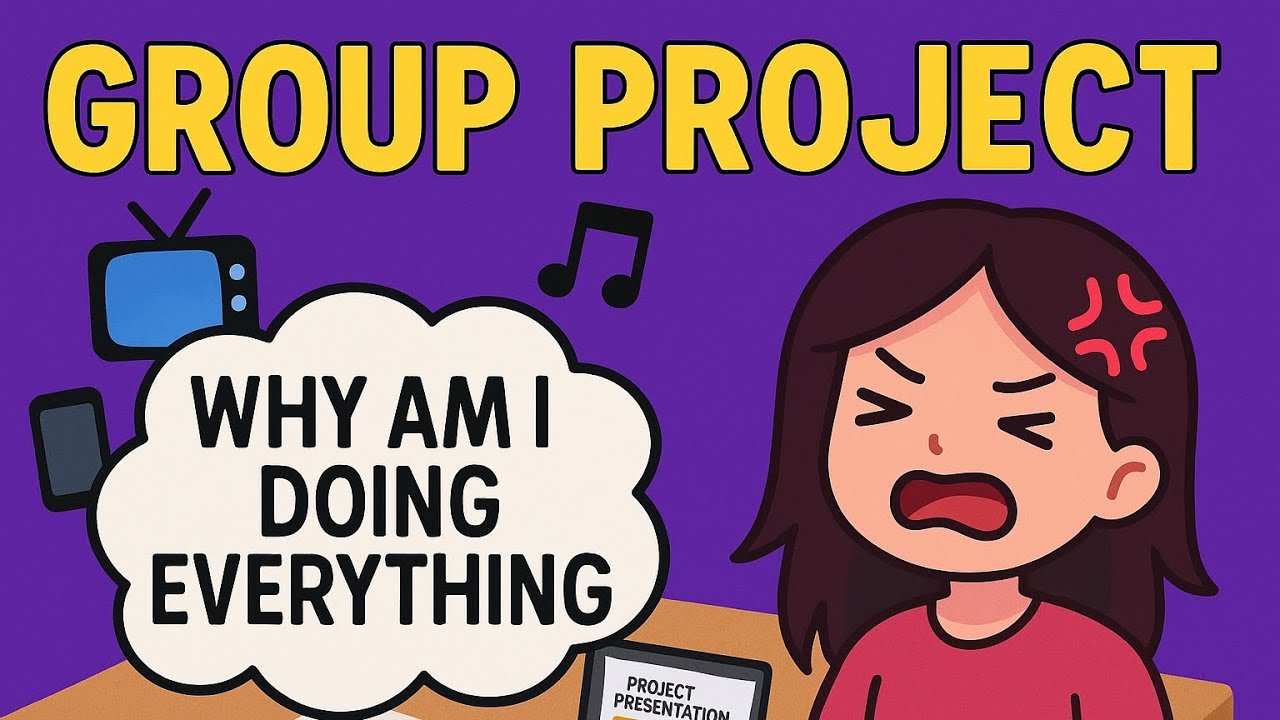 Why Group Projects Are ACTUALLY Just Chaos 💀 - YouTube