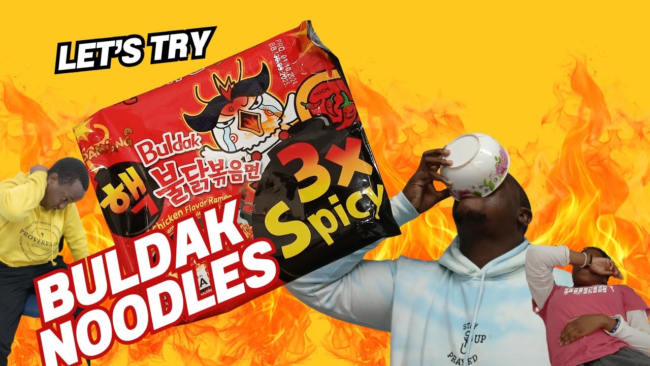Let's try the Buldak x3 Spicy Noodles!!!🥵🔥 - YouTube
