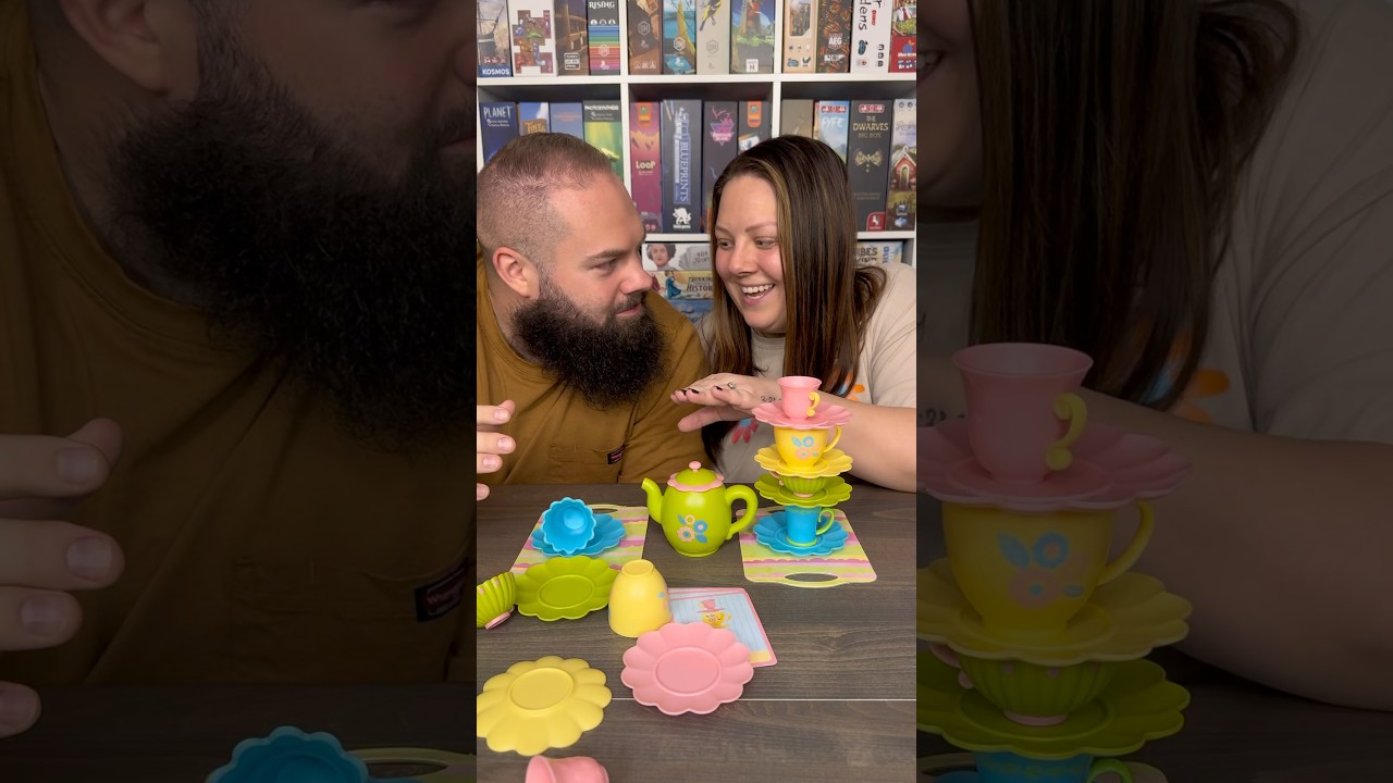 Come Play Teacup Pile-Up Relay Race With Us! #boardgames # ...