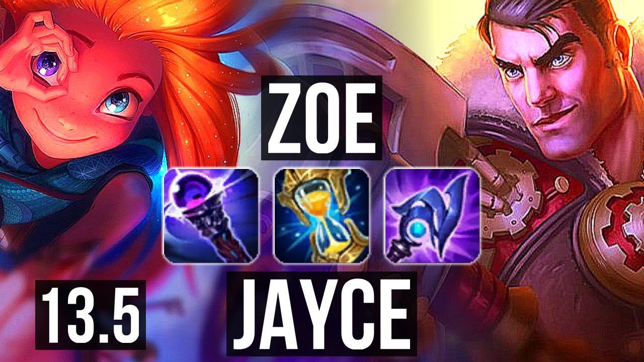 ZOE vs JAYCE (MID) | 15/1/15, Rank 5 Zoe, 2.2M mastery, Legendary, 700 ...