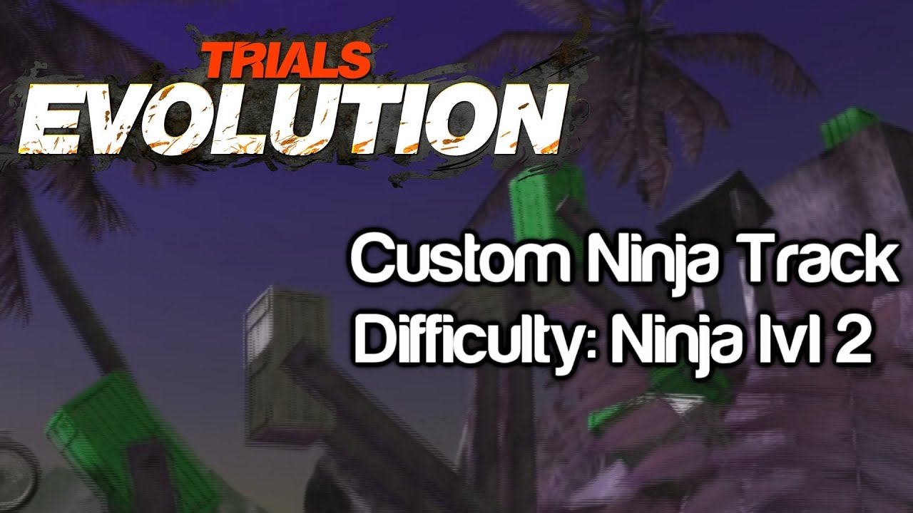 Trials Evolution - Oasis Tropical 9 ( Ninja lvl 2 ) - YouTube