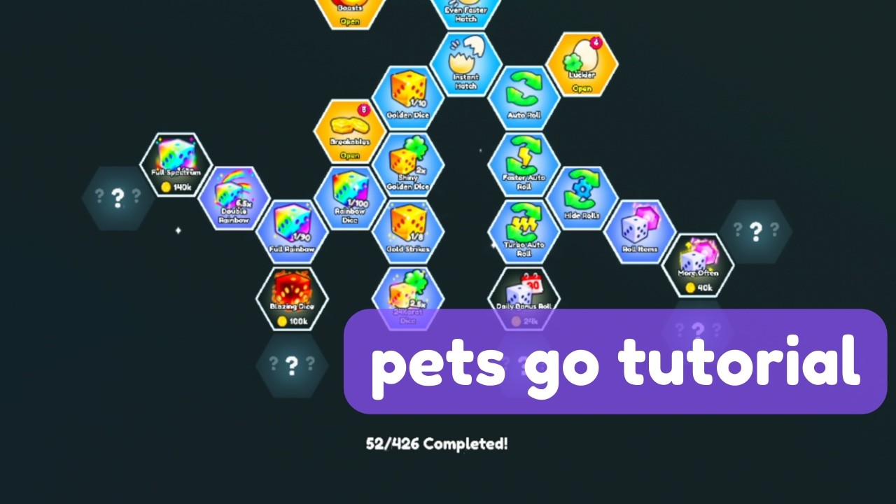 [pets go] level up FAST / unlocking upgrades - YouTube