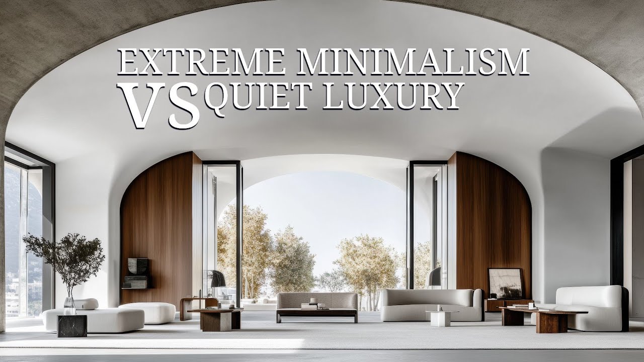 Extreme Minimalism vs Quiet Luxury | Understanding the Key Differences ...
