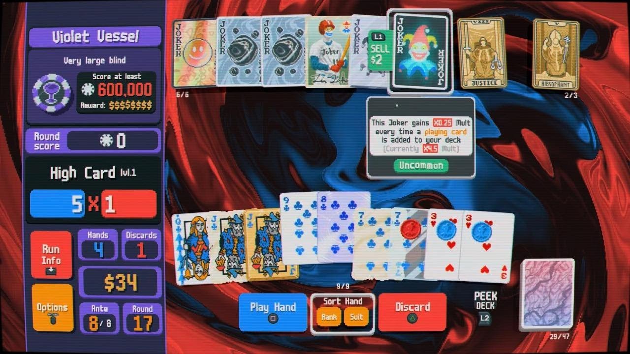 Balatro Plasma Deck White Stake My 1st 100k Mil hand - YouTube