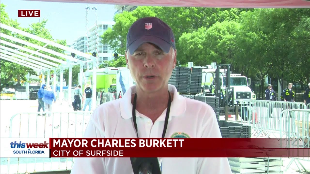 This Week In South Florida: Surfside Mayor Charles Burkett - YouTube