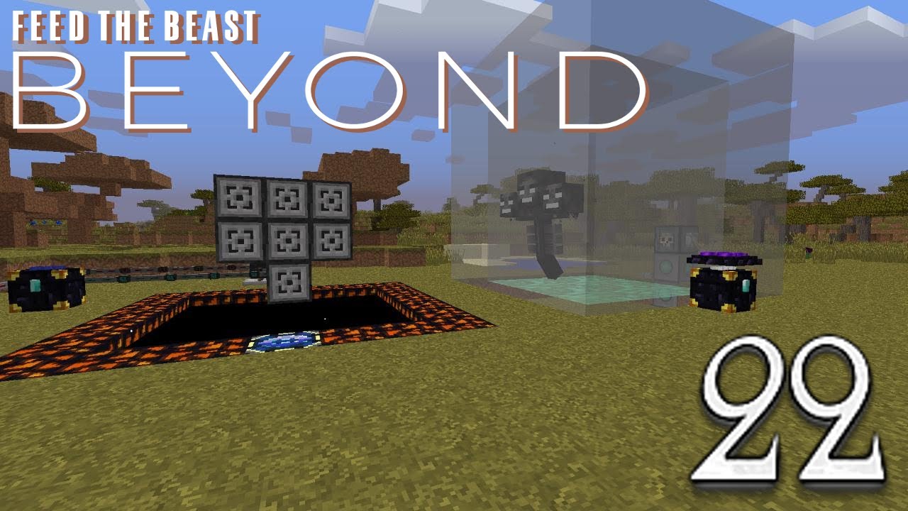Minecraft FTB Beyond - Auto Wither Spawner (22) - YouTube