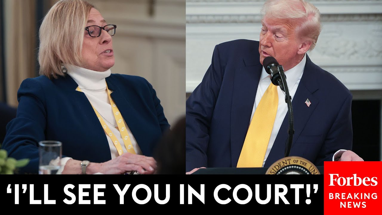 Trump clashes with Gov. Janet Mills (D-ME) over transgender sports ...