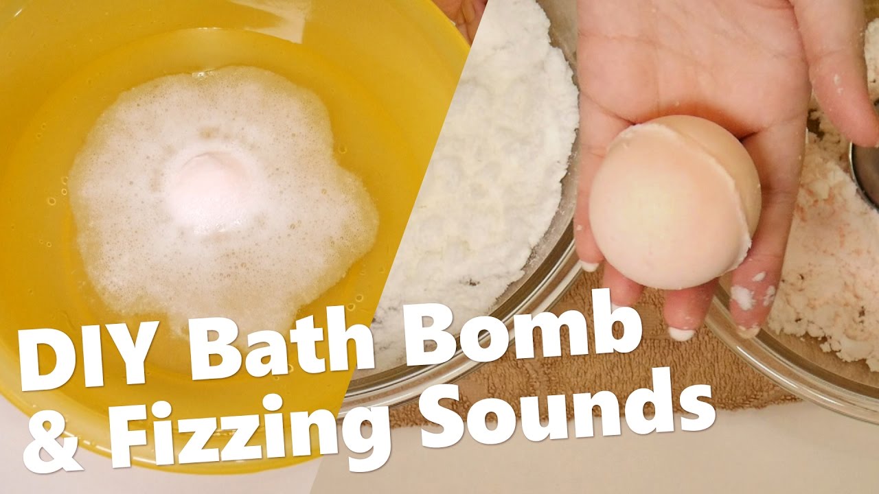 ASMR SATISFYING DIY Bath Bombs & Sound - YouTube