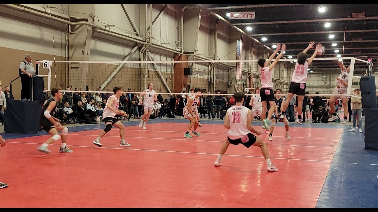 M4G2 Prevail 17's vs Team LBC 17 LBC 17 Black (AAU Volleyball) Rust ...