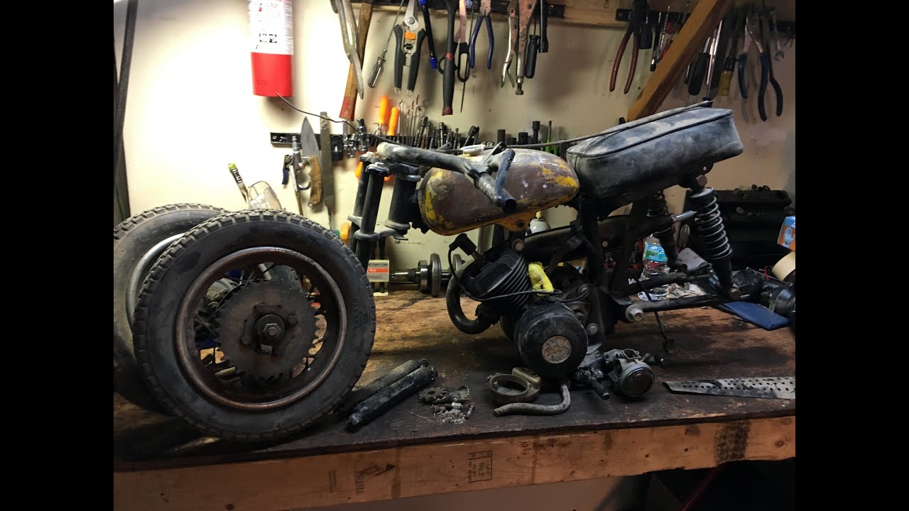 Vintage Indian MM5A Dirtbike Rebuild Part 1 - YouTube