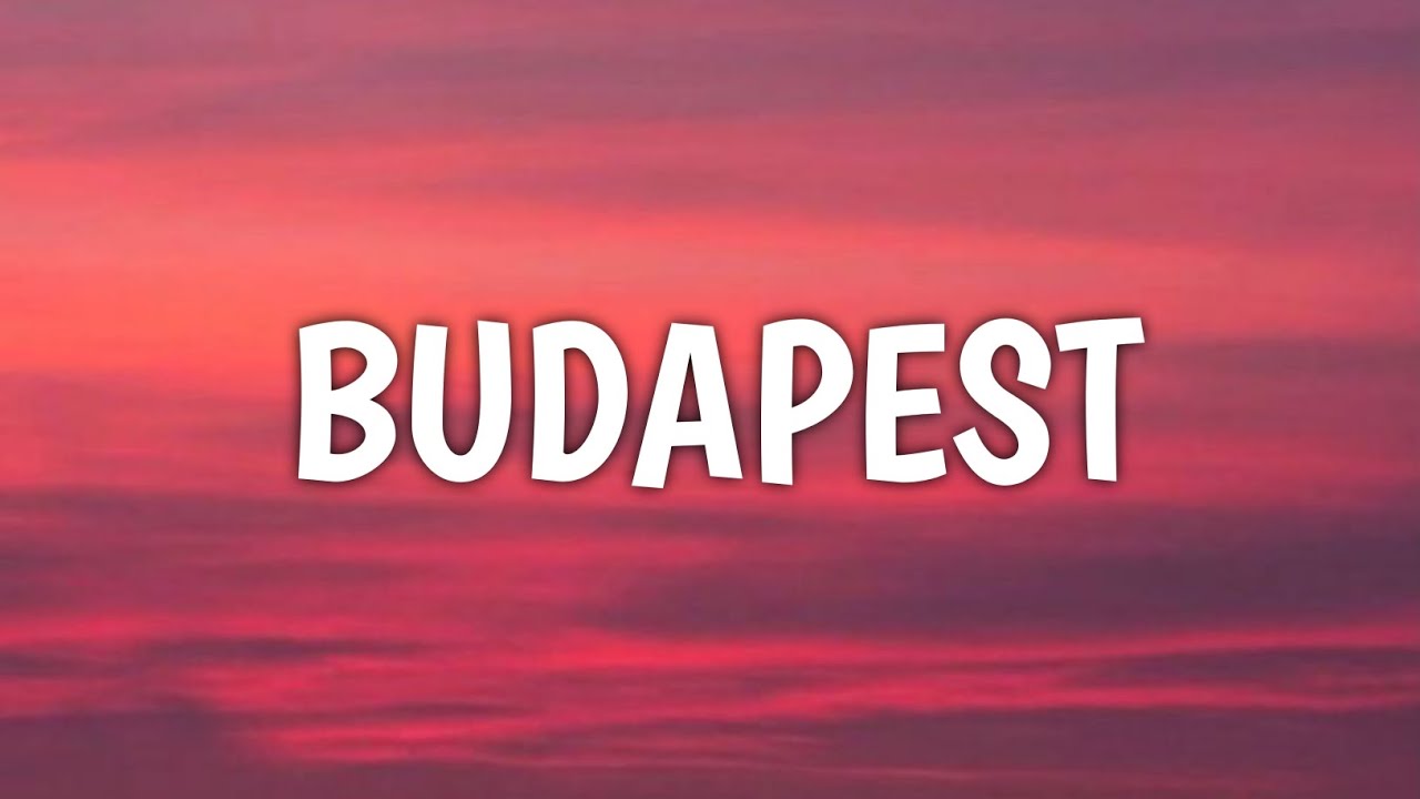 George Ezra - Budapest (Lyrics) (From Dear Edward) - YouTube
