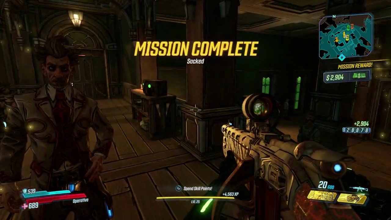 Borderlands 3 - Sacked Side Mission: Talk To Wainwright Jakob "Thank ...