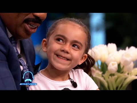 7-Year-Old Soccer Star Meets Her Idol! 🌟⚽️😍 II Steve Harvey