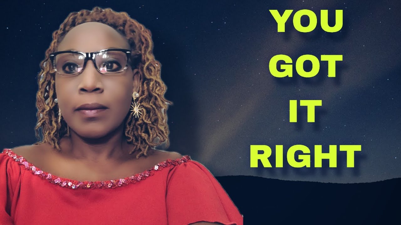 YOU GOT IT RIGHT WITH THAT OPPORTUNITY - YouTube
