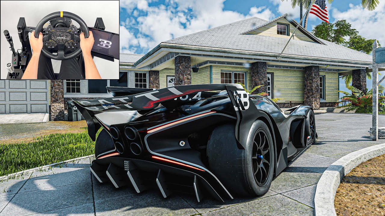 Bugatti Bolide | The Crew Motorfest | Steering Wheel Gameplay - YouTube