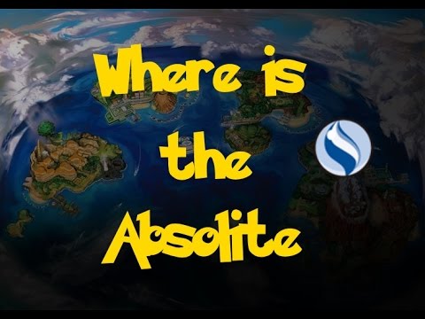 Where Is: The Absolite (Pokemon Sun/Moon) - YouTube