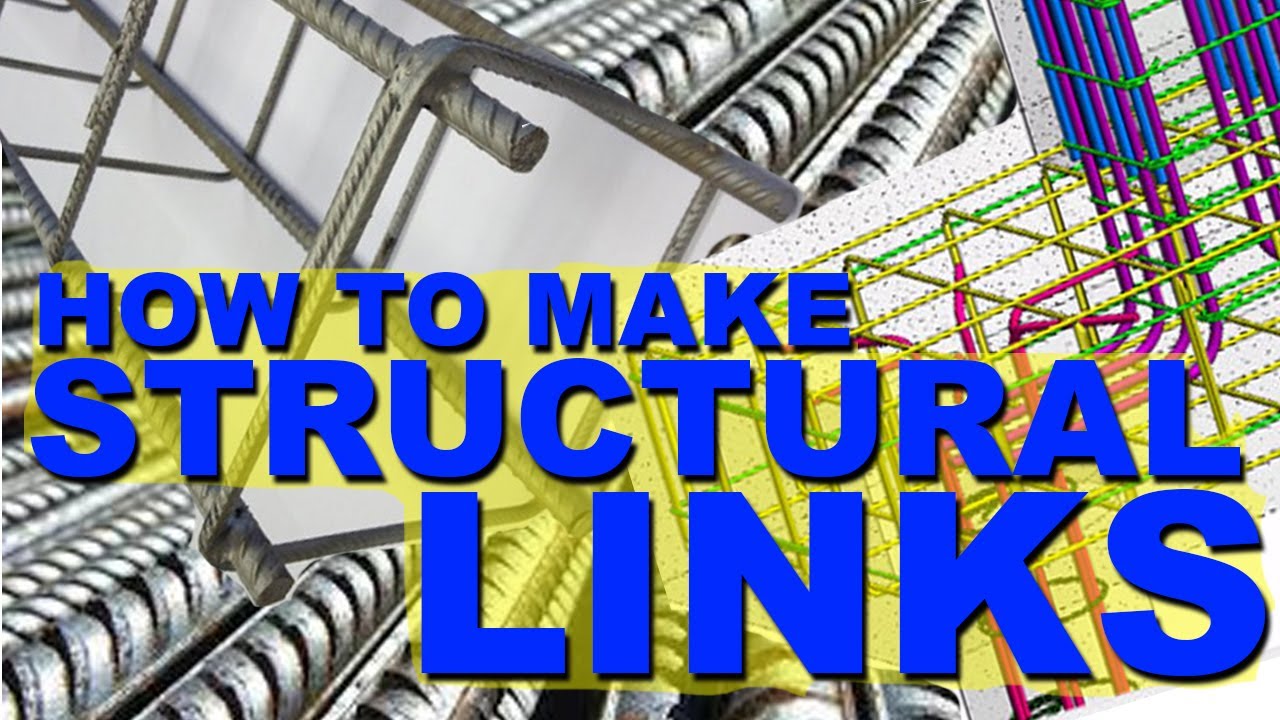 Secret..How to make Links using R8 / Cara pemasangan Links Besi konkrit ...