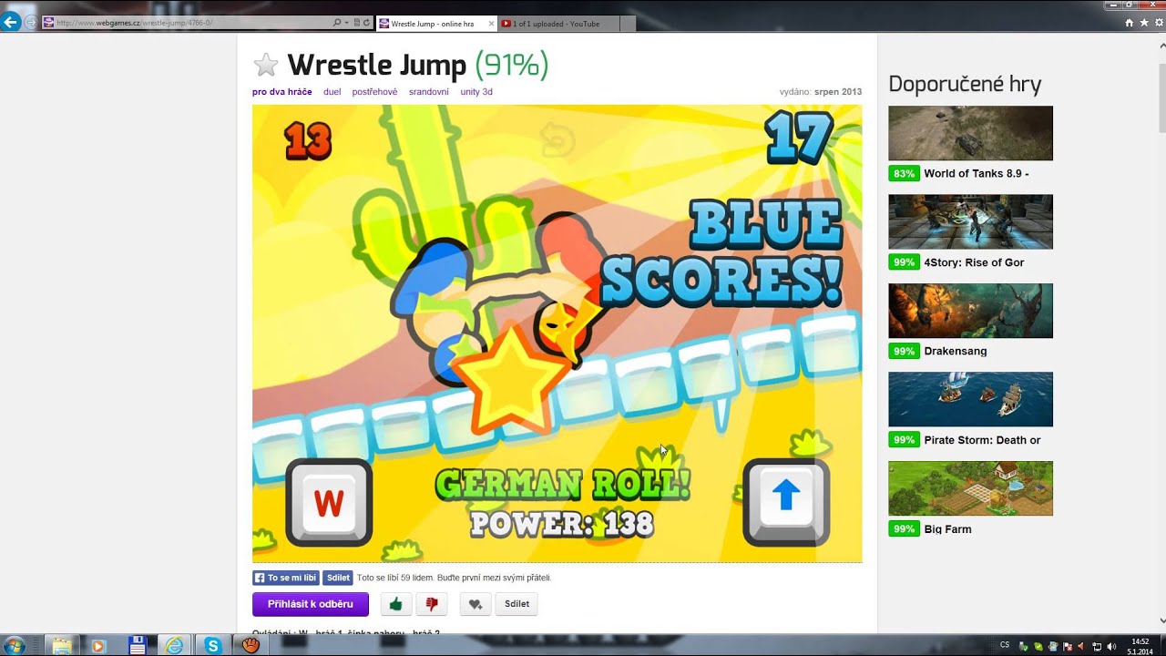 Wrestle Jump ep.1 - YouTube