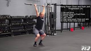Hang Power Clean To Push Press