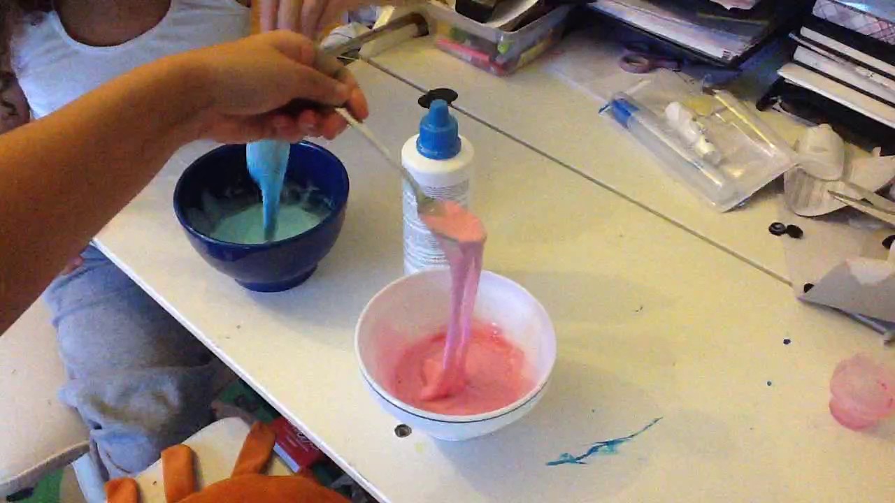 Slijm maken I 3 ingredienten I💗slijm diy💗I - YouTube