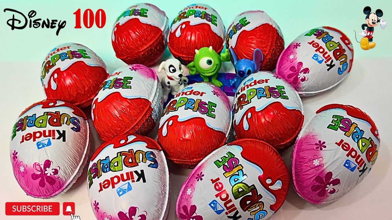 NEW!!KINDER SURPRISE DISNEY 100 years 2023-2024. X12 - YouTube