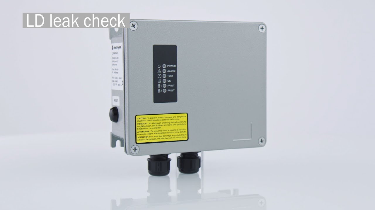 Elektrogas LD valve proving system - YouTube