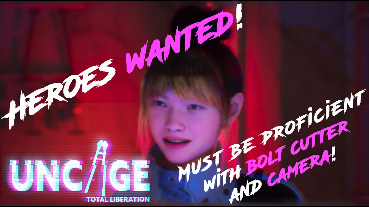 HEROES WANTED!!! UNCAGE - TOTAL LIBERATION - ANIMAL-RIGHTS-GAME BY ...