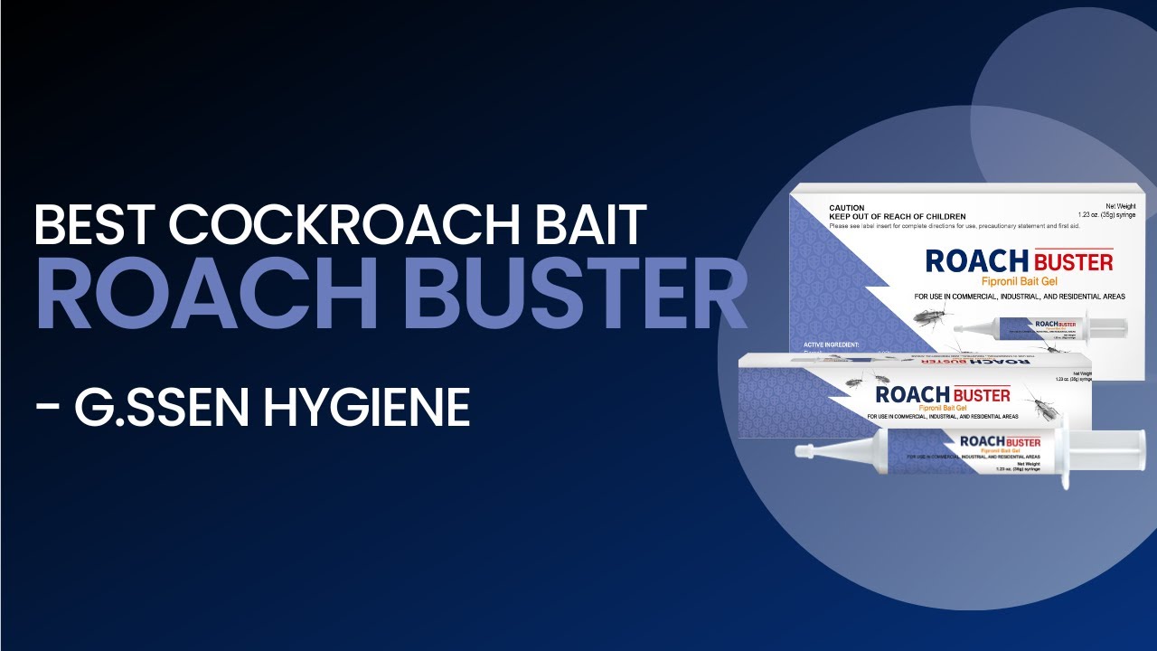 ROACH BUSTER bait gel (US) EPA registered product - YouTube