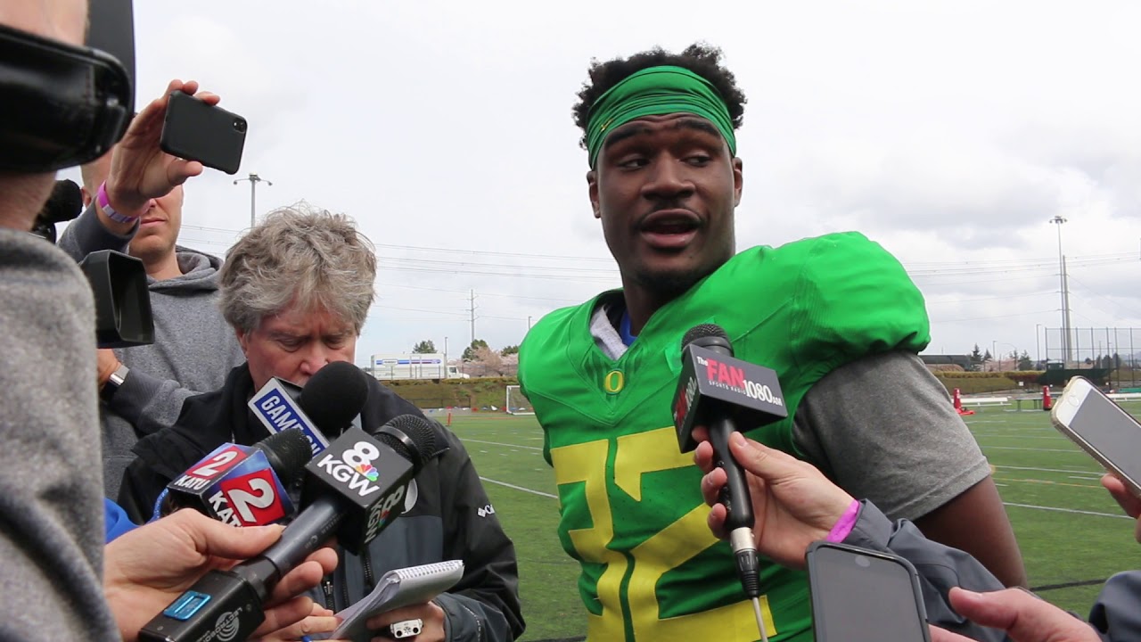 La'Mar Winston Jr. Post Portland Scrimmage - YouTube