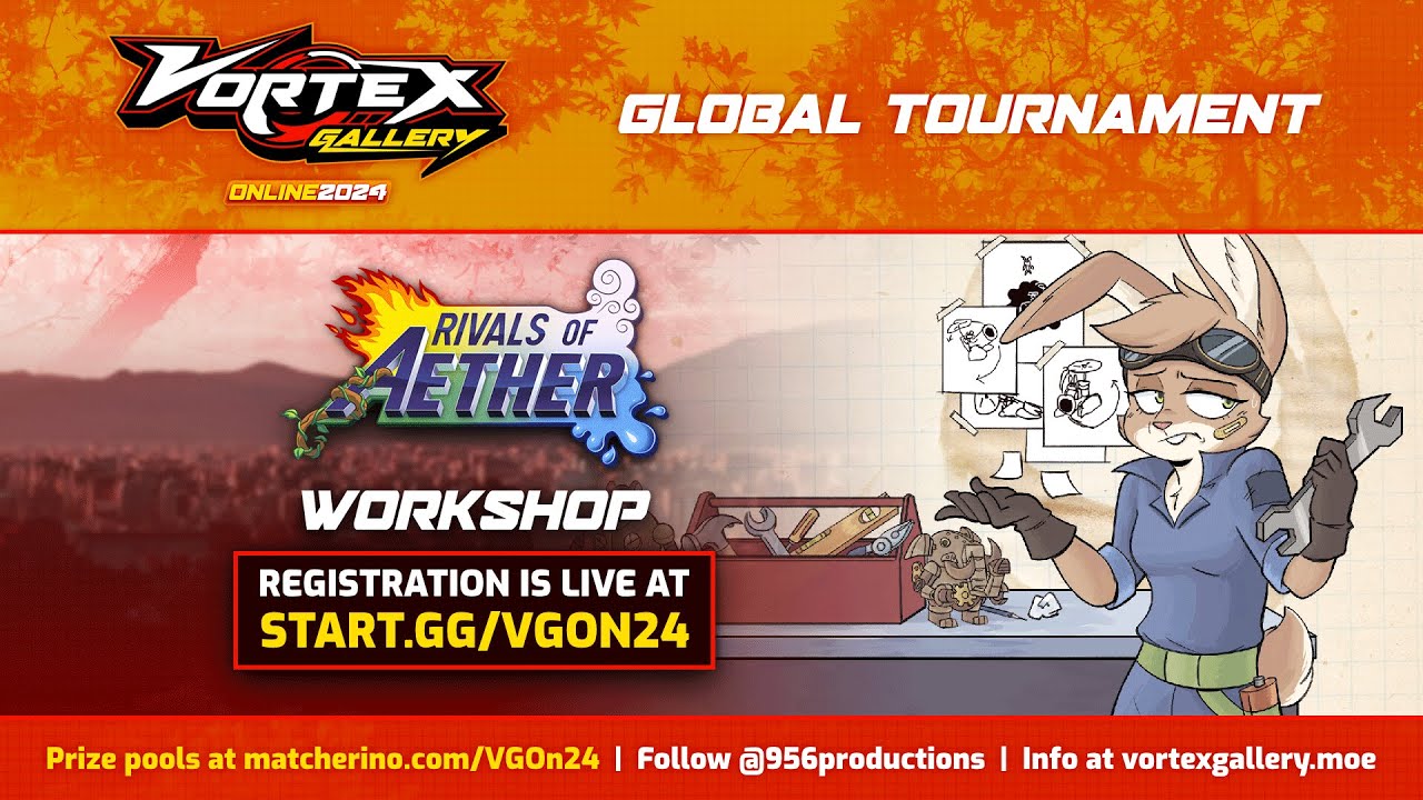Vortex Gallery 2024 Online || Rivals of Aether Workshop TOP 8 FULL STREAM - YouTube