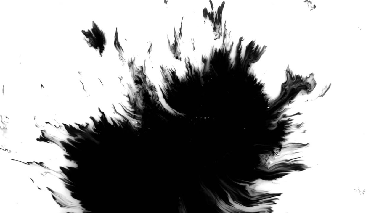 Some Ink Splatters - YouTube