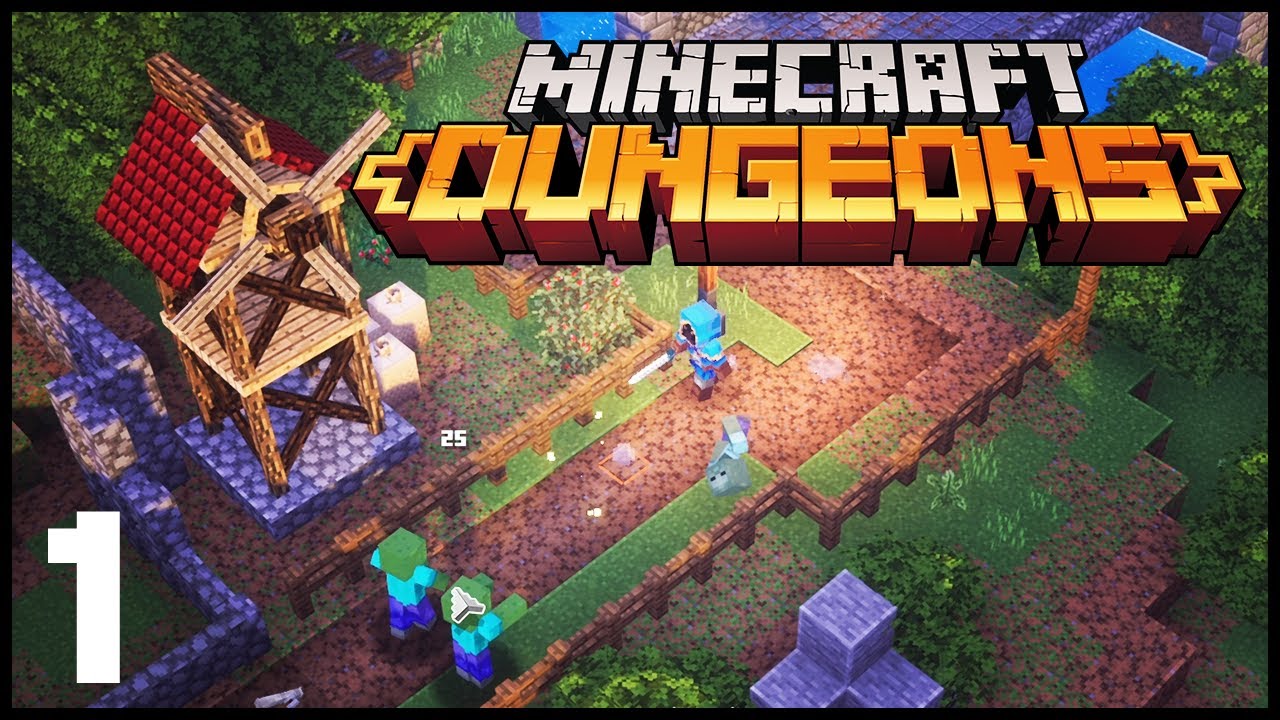 Minecraft Dungeons || 1 || New Start! - YouTube
