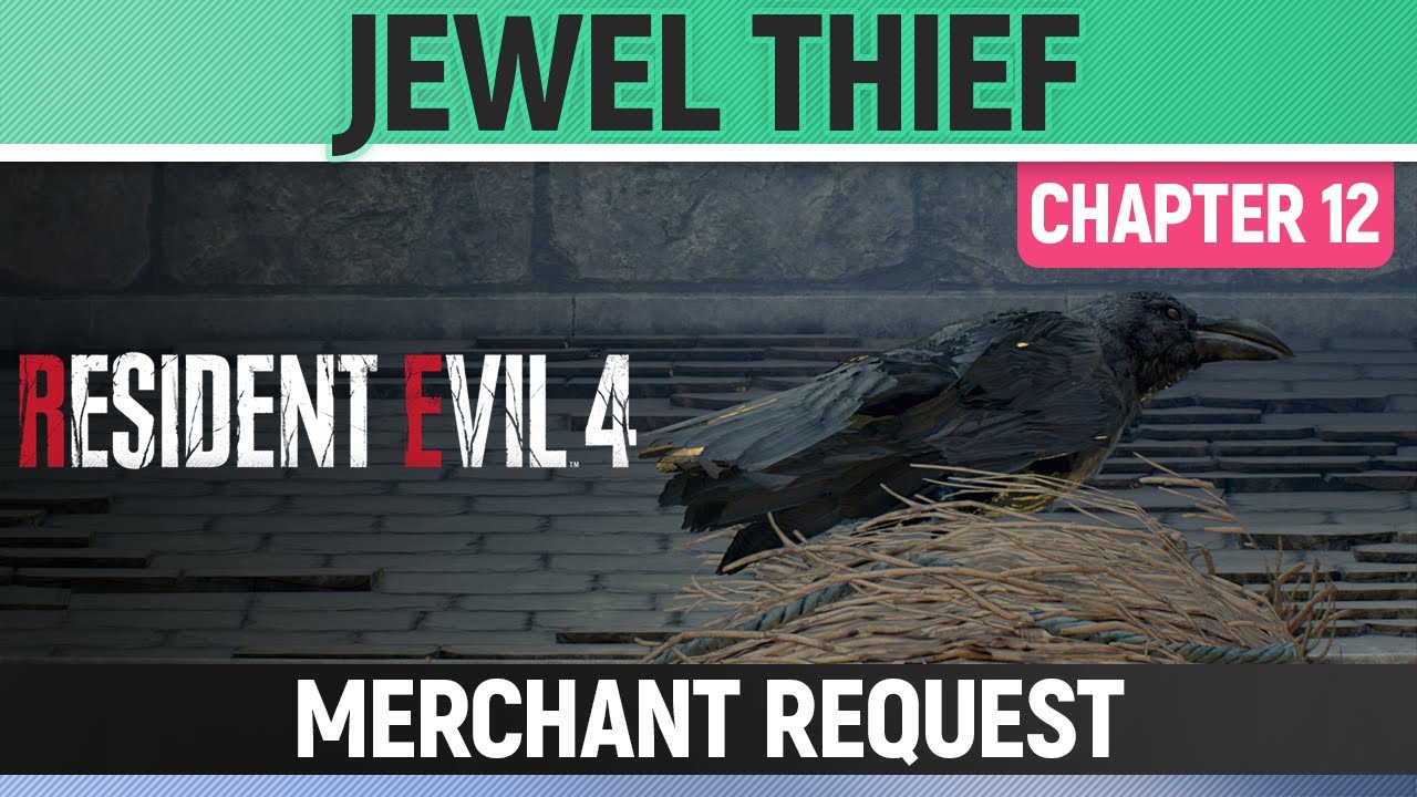 Resident Evil 4 - Jewel Thief - Merchant Request - Chapter 12 - YouTube