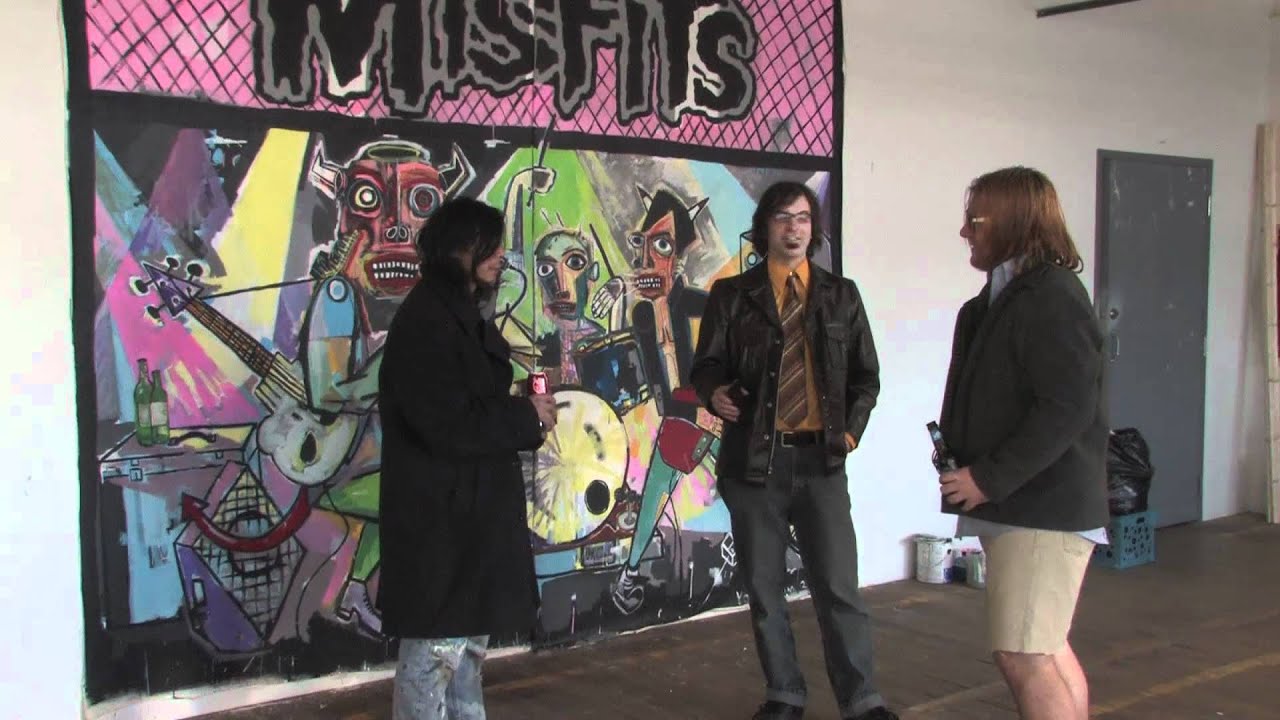 Luke Yocum and Todd Lim custom Misfits backdrop - YouTube