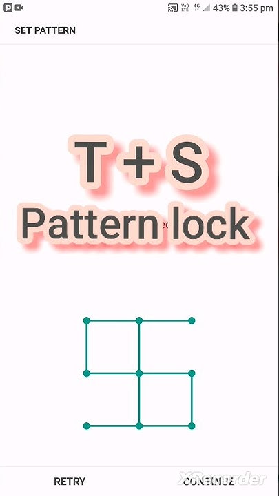 TS pattern lock #ytshorts #viralshort - YouTube