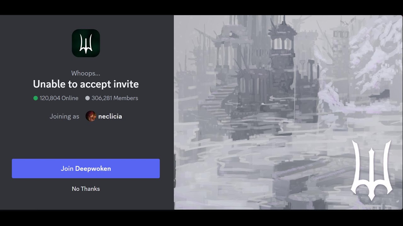 Banned from the Deepwoken Discord Server :( - YouTube
