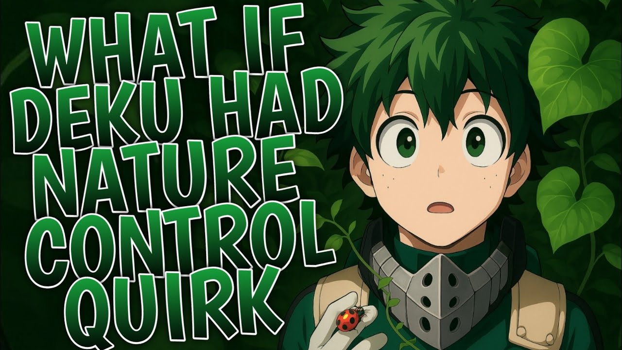 What If Deku Had Nature Control Quirk | Part 1 - YouTube