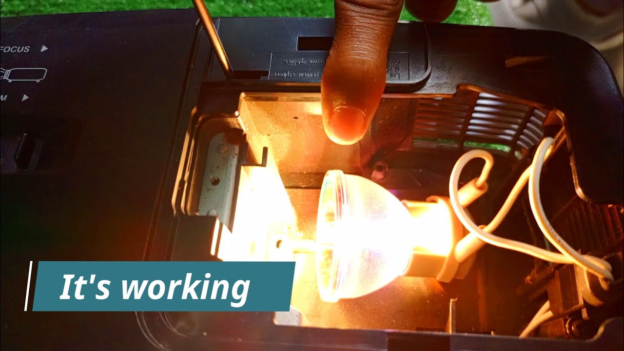 OPTOMA projector Lamp Problem. How to know A lamp is faulty? #projector ...
