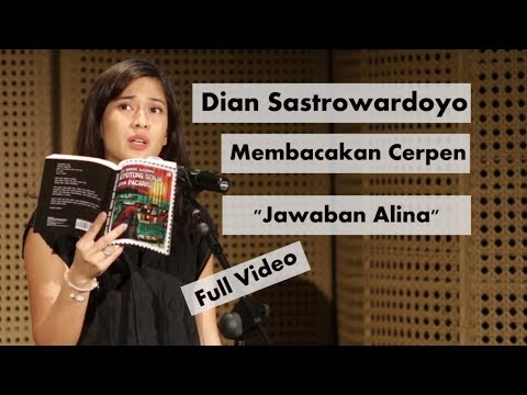 Dian Sastrowardoyo Membacakan cerpen \