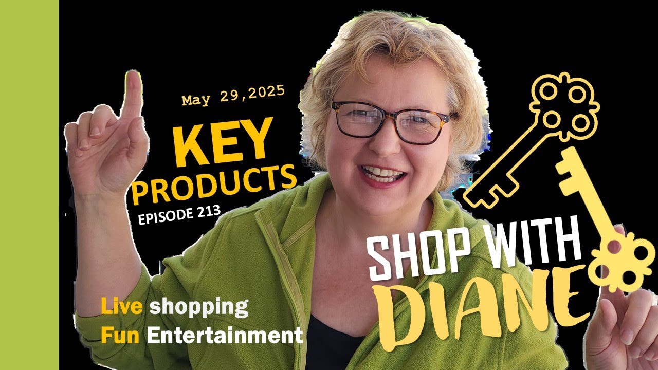 Essential "KEY" NEW PRODUCTS on SHOP WITH DIANE - YouTube