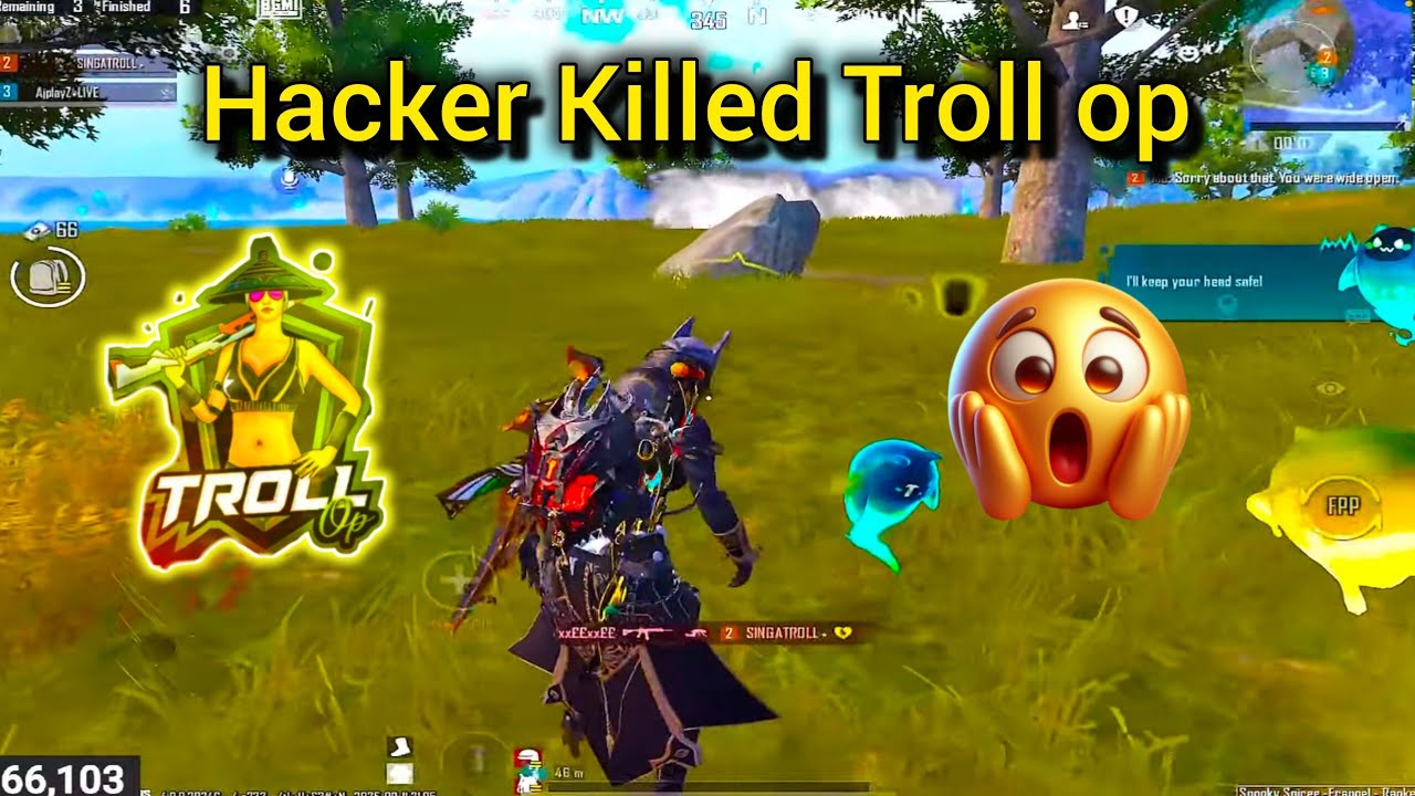 Hacker Killed Troll op 😱|| Troll op || Ivory || #bgmi - YouTube