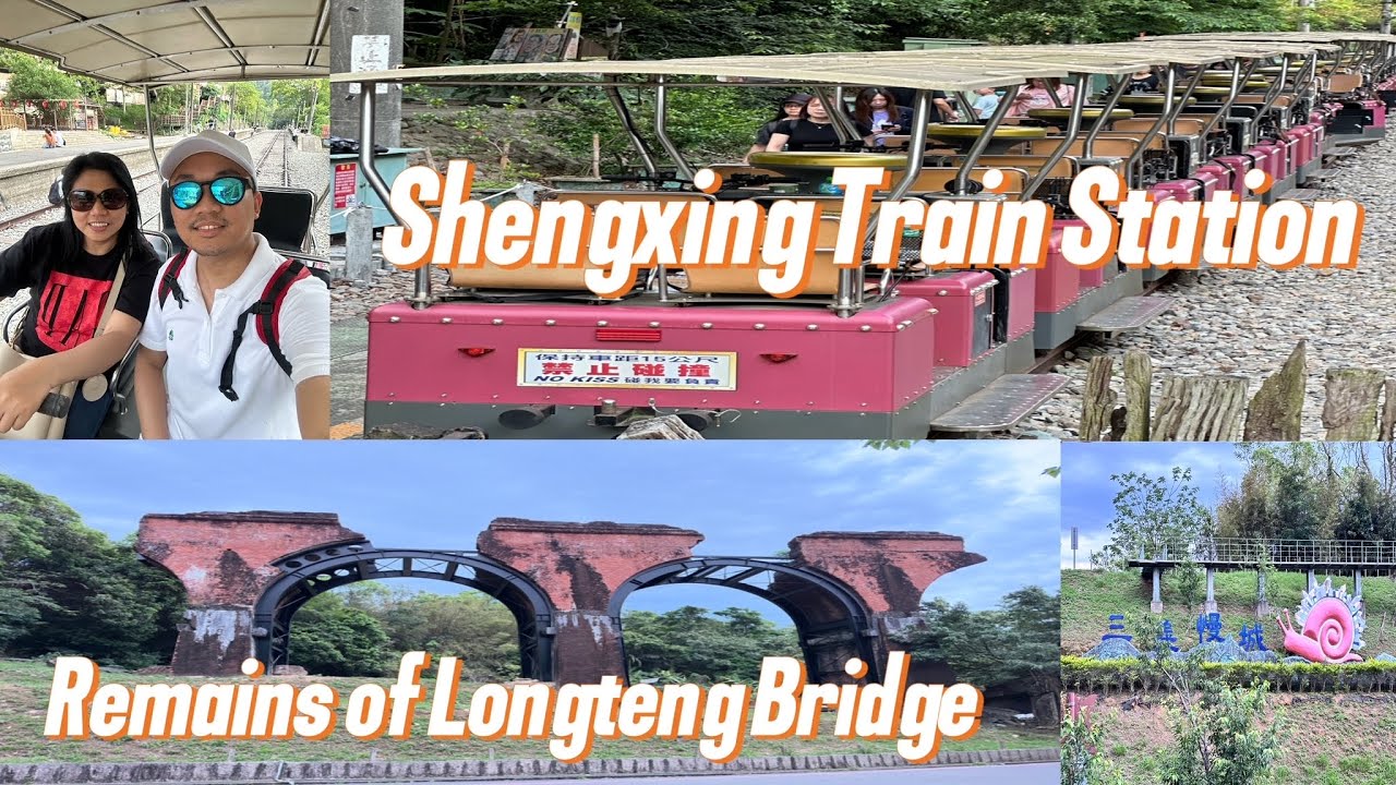Shengxing Train Station & Longteng Bridge 4/27/24 #subscribe #taiwan # ...