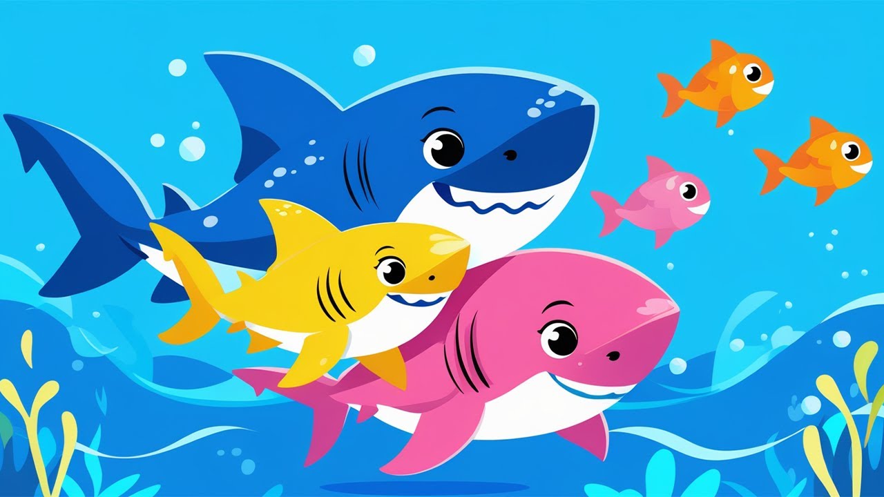 🎵 Baby Shark 🦈🐠 Tiburón Bebé Música Infantil del Mar Azul 🌊💫 - YouTube