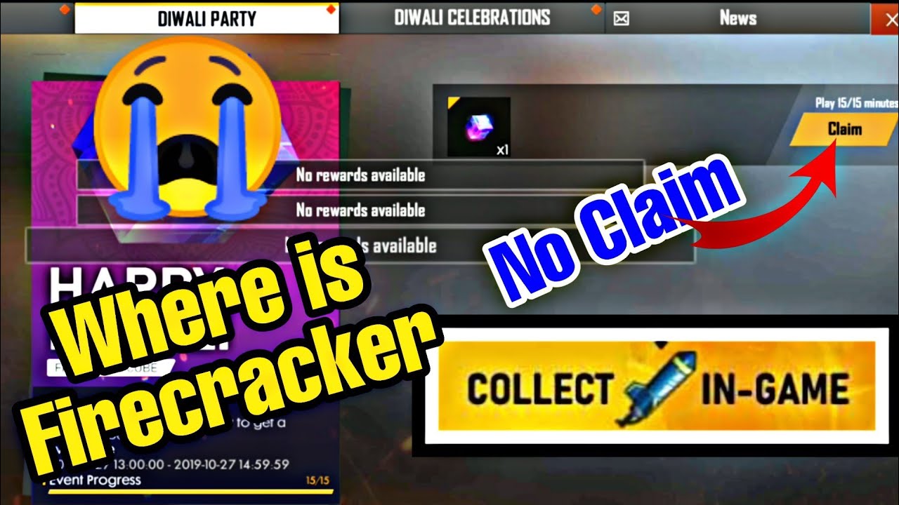 How to Collect Firecracker In FreeFire | FreeFire Magic Cube Event ...