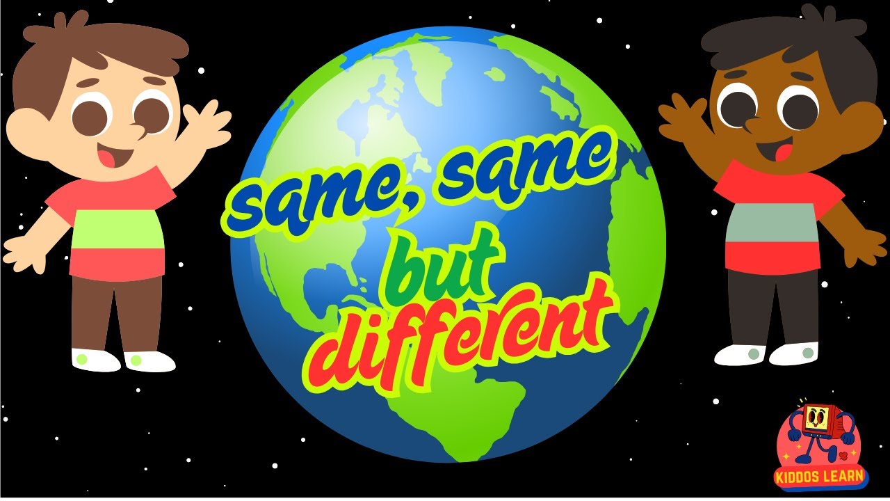 Same, Same, But Different | Animated Story for Kids | Learning About ...