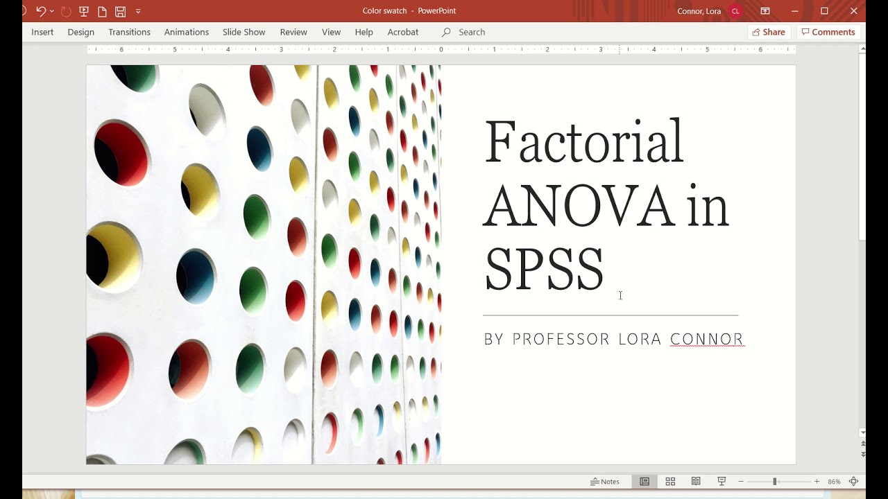 Factorial ANOVA in SPSS - YouTube